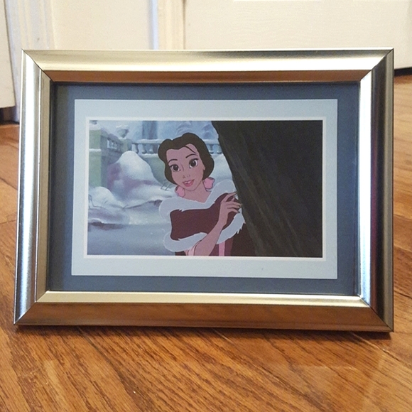 Disney | Art | Disney Beauty And The Beast Film Frame Belle | Poshmark